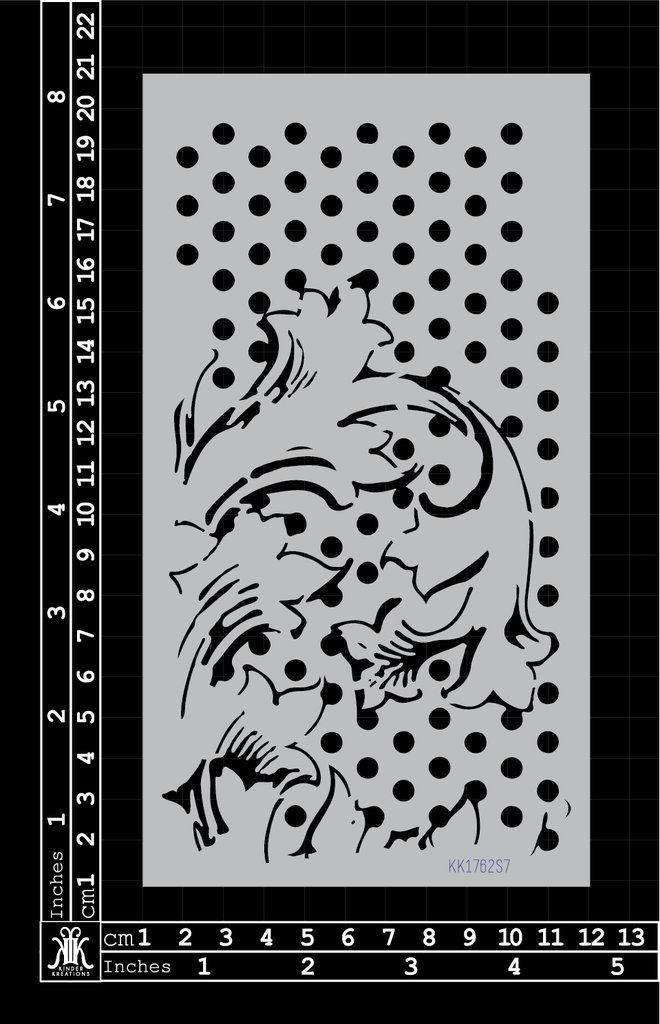 Kinder Kreations Stencils - 11cm x 20cm - TRC Creative