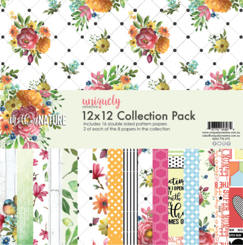 12 x 12 Collection Pack – 16 Double Sided Pattern Papers - TRC Creative
