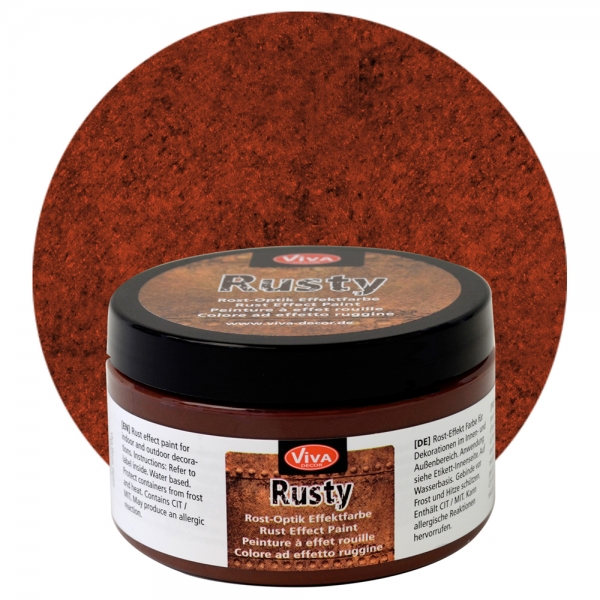 Viva Decor RUSTY Paint 150mls – Rust colour - TRC Creative