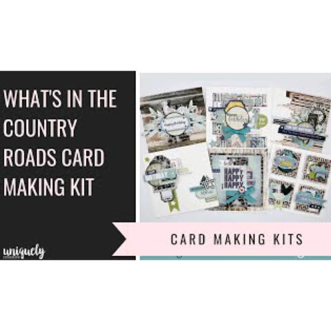 Cardmaking KIT – Country Roads - TRC Creative